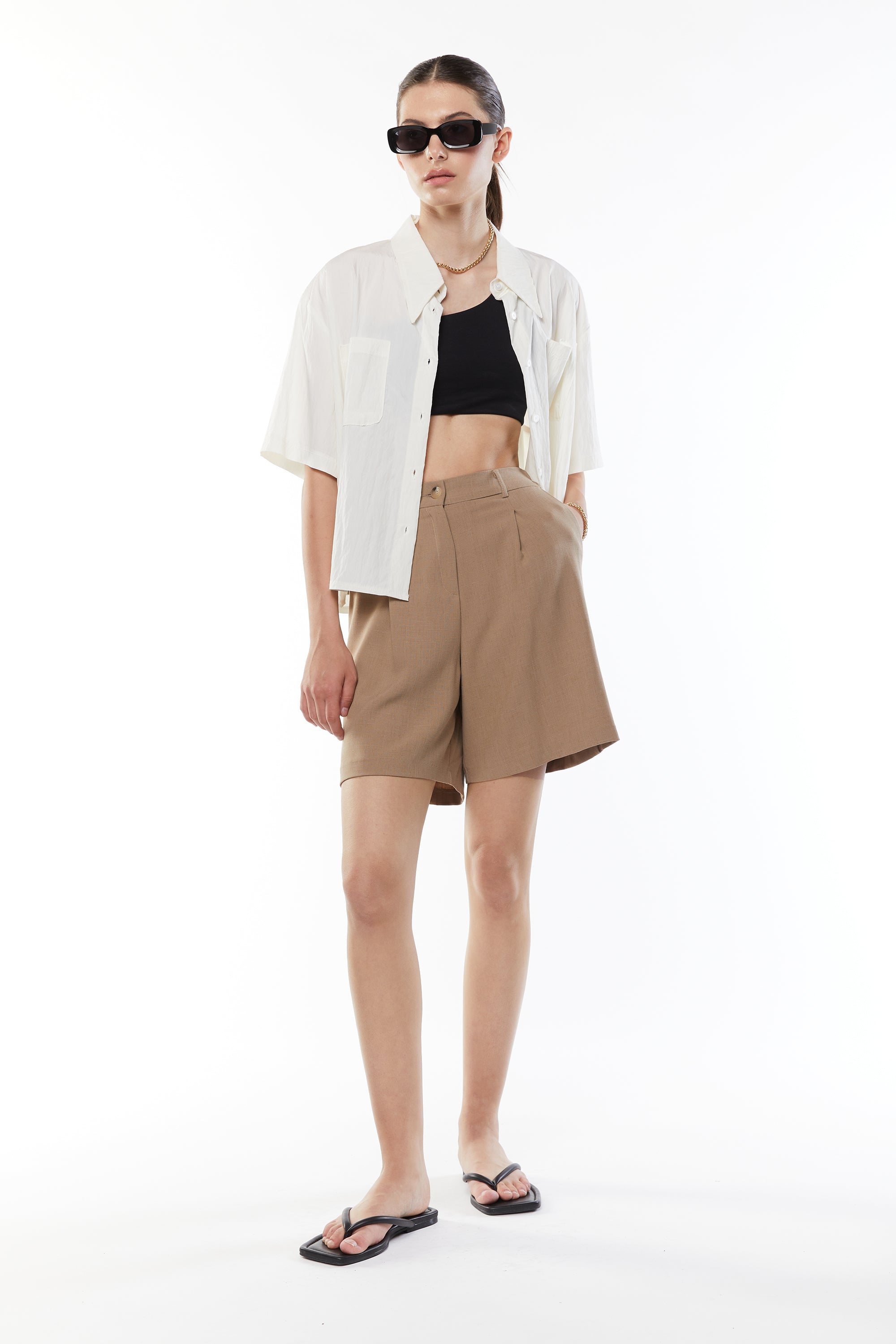 SINGLE PLEAT SHORT – Common Goods