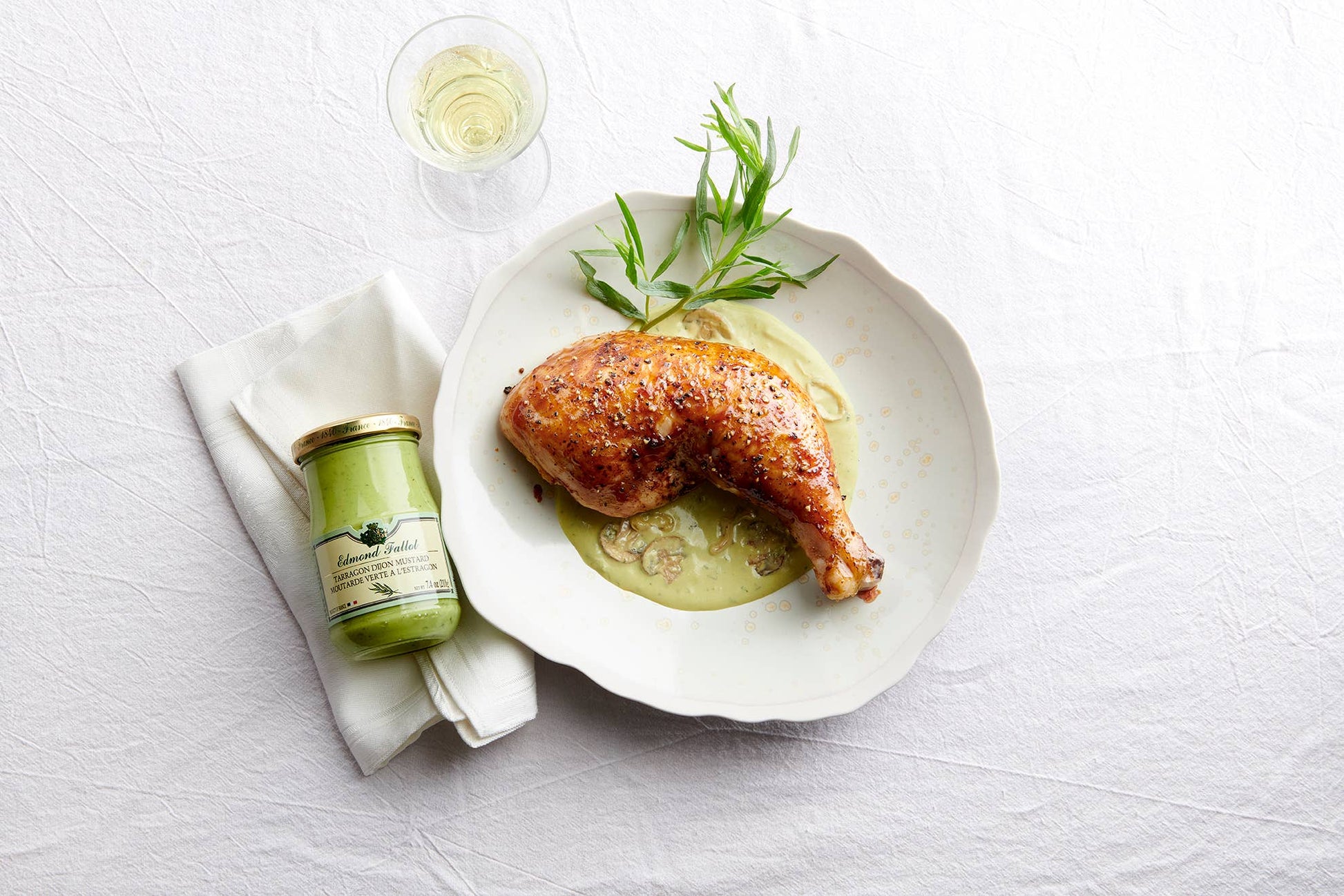 Edmond fallot-Moutarde verte à l'estragon (Green Mustard with Tarragon ...